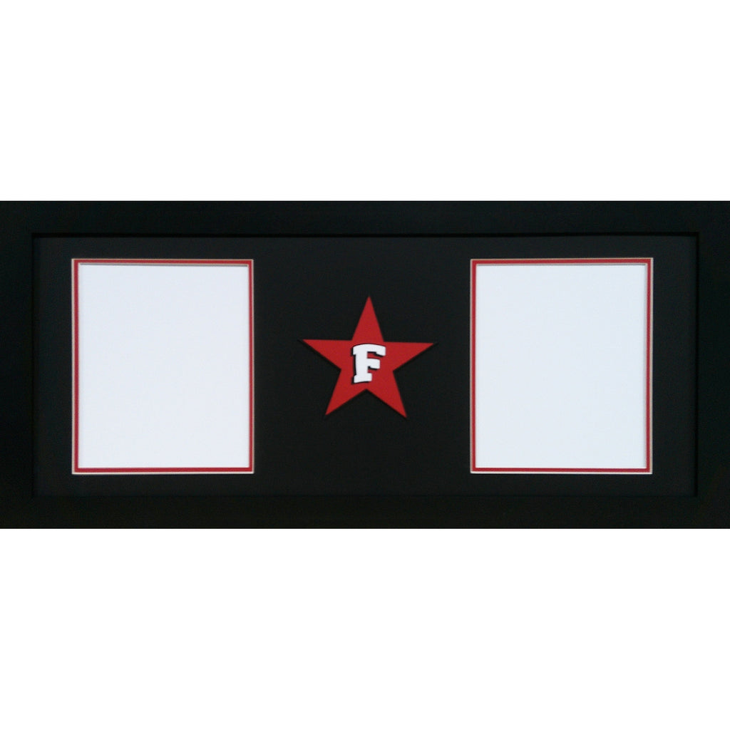Frazier Commodores Custom School 2 Photo Frame 2 Vertical 8x10s Portra