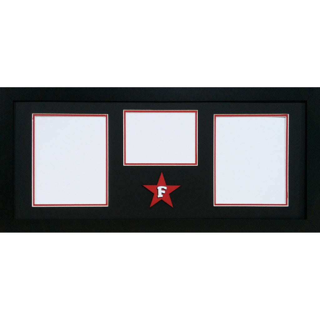 Frazier Commodores Custom School 3 Photo Frame 2-8x10s 1-6x8
