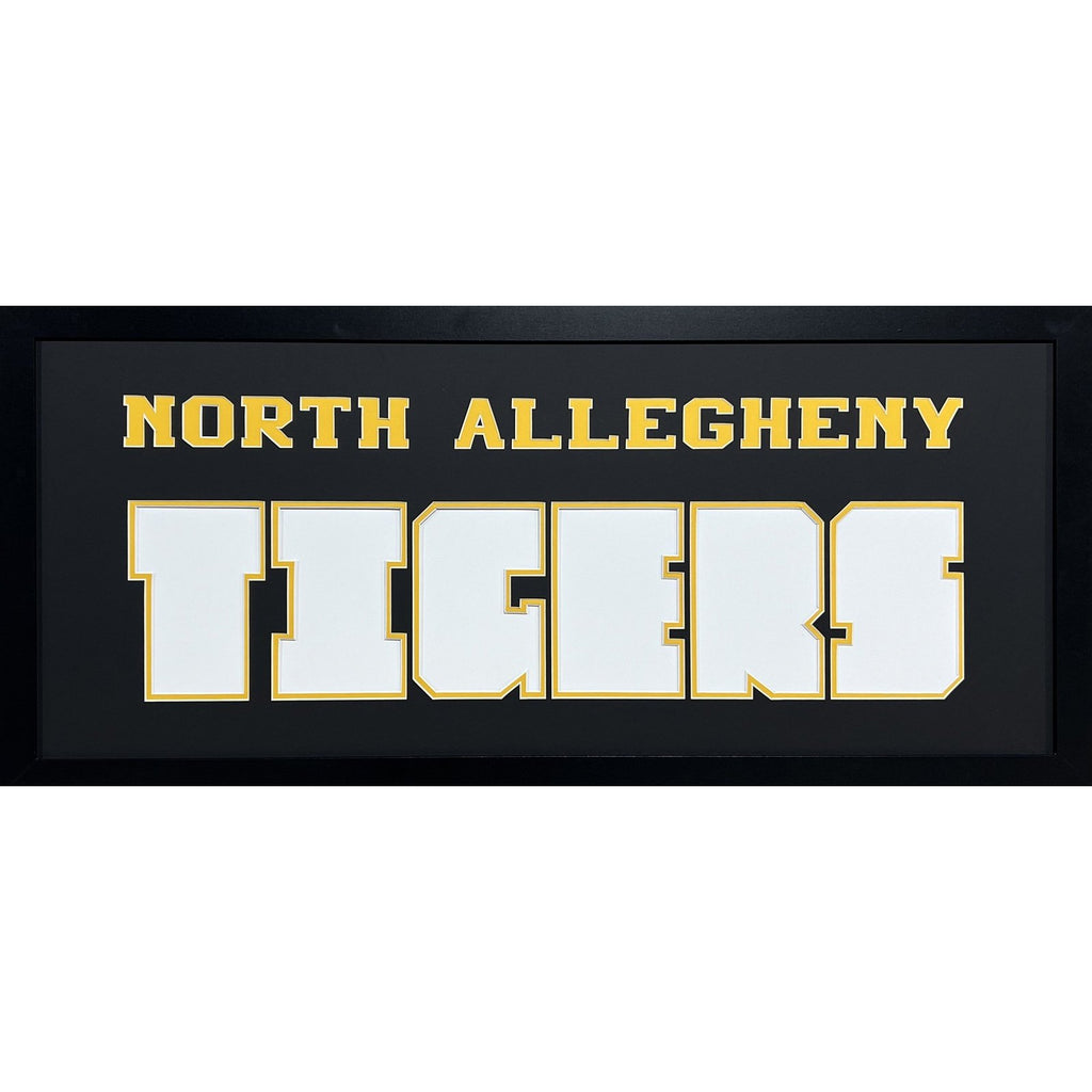 North Allegheny Tigers Custom School Nameplate 6 Photo Frame